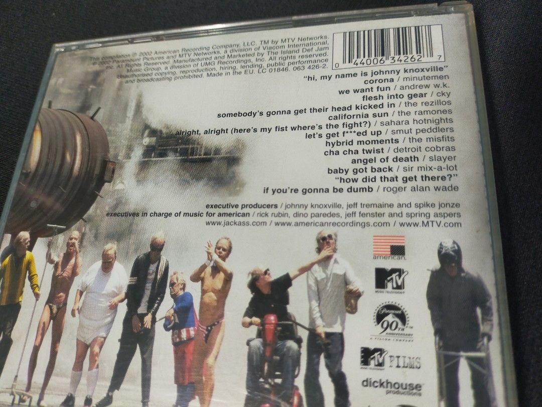 Jackass The movies - Soundtrack, Hobbies & Toys, Music & Media, CDs ...
