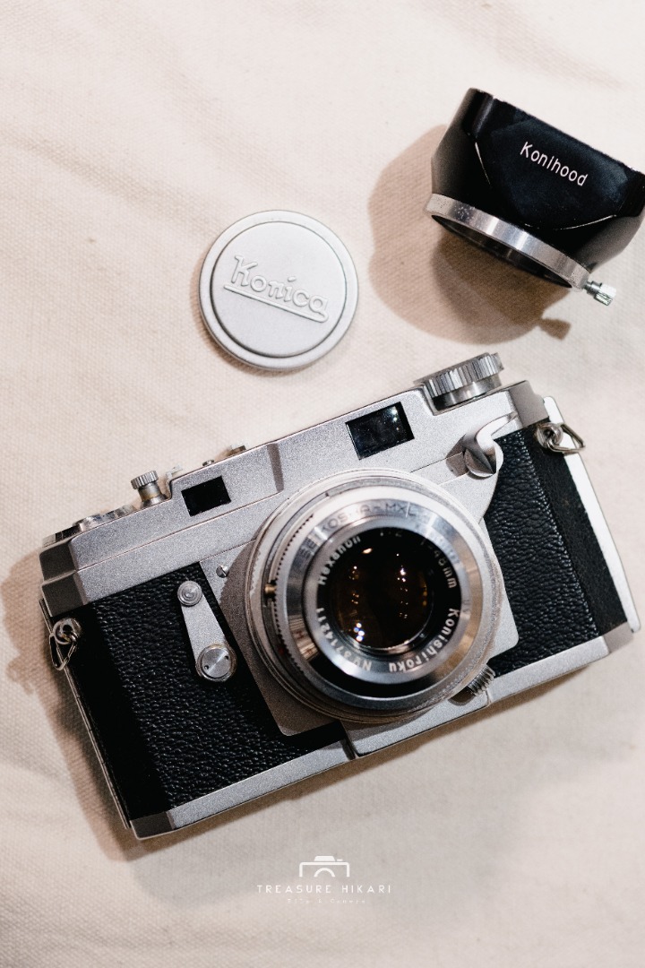 Konica III 連原裝 Konifilter+Konihood, 攝影器材, 相機 - Carousell