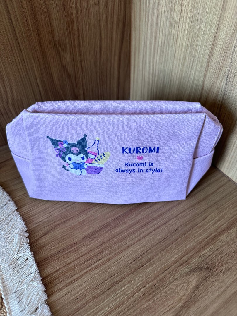 Kuromi Pouch bag, Women's Fashion, Bags & Wallets, Purses & Pouches on ...