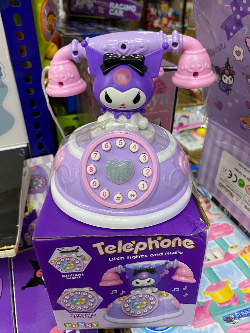 Kuromi telephone toys, Hobbies & Toys, Toys & Games on Carousell