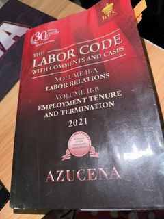 LABOR CODE Vol.1 by Azucena, Hobbies & Toys, Books & Magazines ...