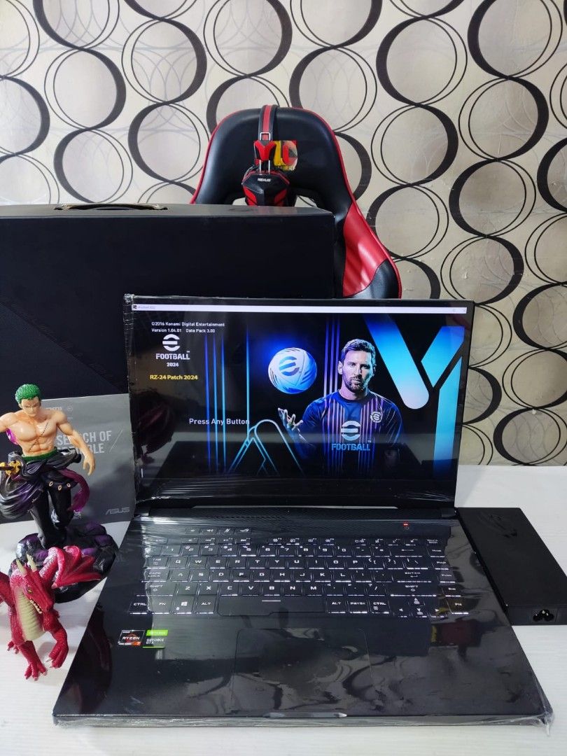 Laptop Gaming Asus Rog Zephyrus Ryzen 7 Ram 16/512gb Ssd Dual Vga COD ...