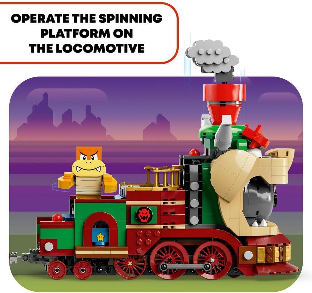 LEGO Super Mario The Bowser Express Train Toy Playset 71437 Nintendo ...
