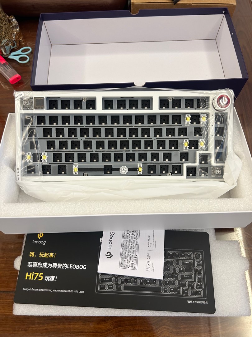 LEOBOG Hi75 RGB Keyboard (white), Computers & Tech, Parts & Accessories ...