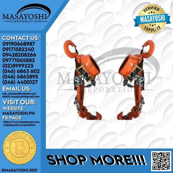 Lever Block Heavy Duty 9T x 1.5M | Construction Supplies | Lifting ...