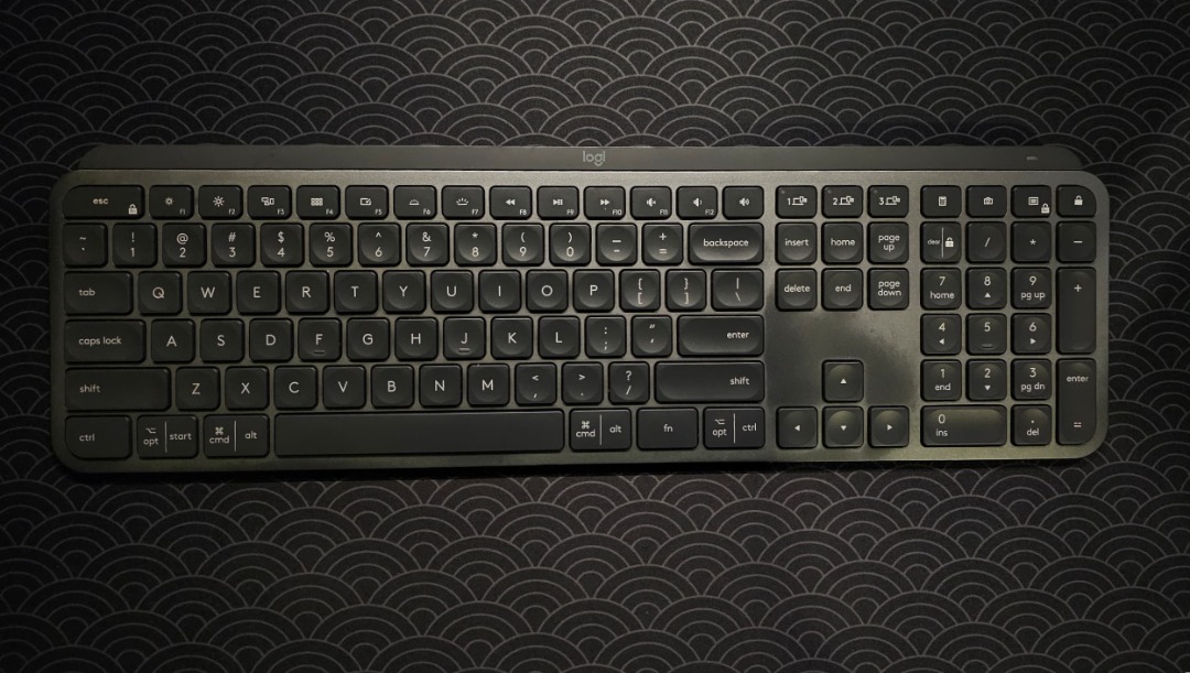 Logitech MX Series MX Keys Full Size 100% Wireless Bluetooth/ USB ...
