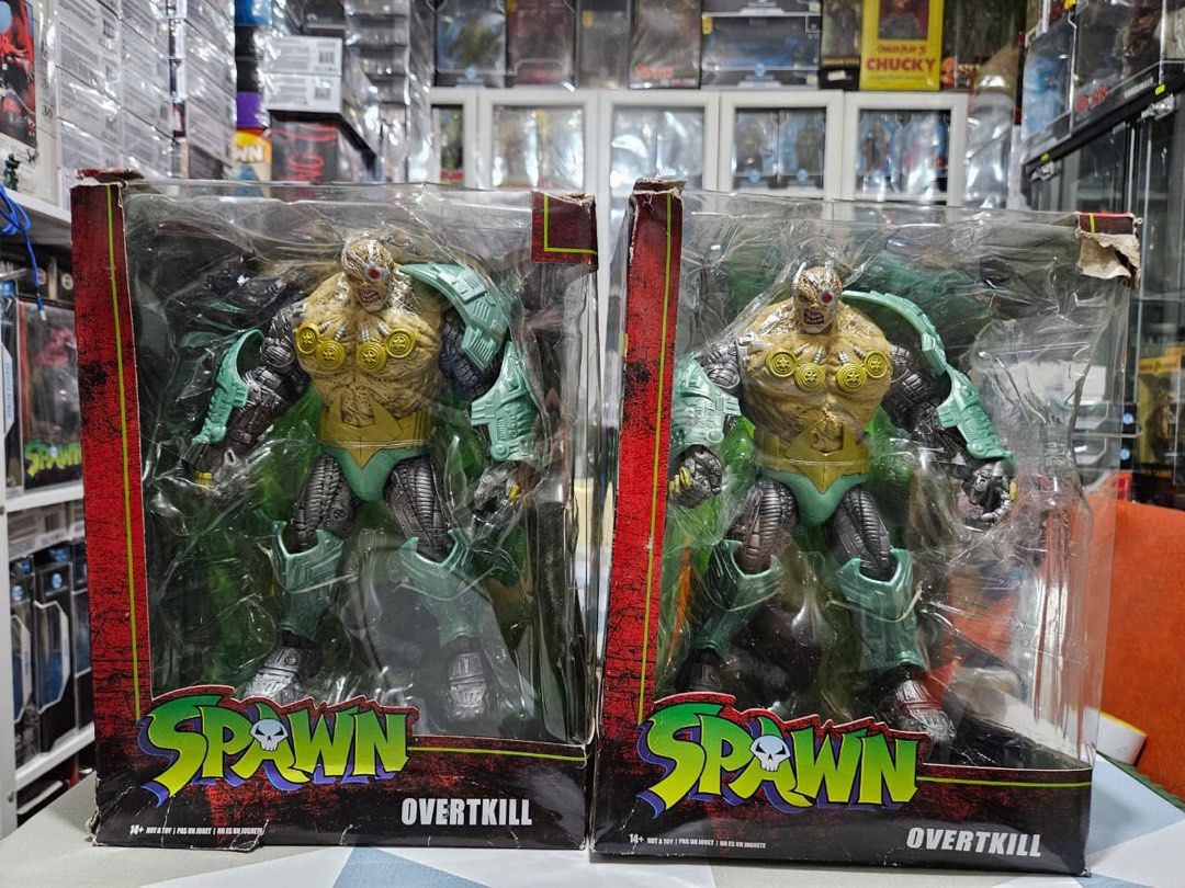 McFarlane Spawn Overtkill mega figure, Hobbies & Toys, Toys & Games on ...