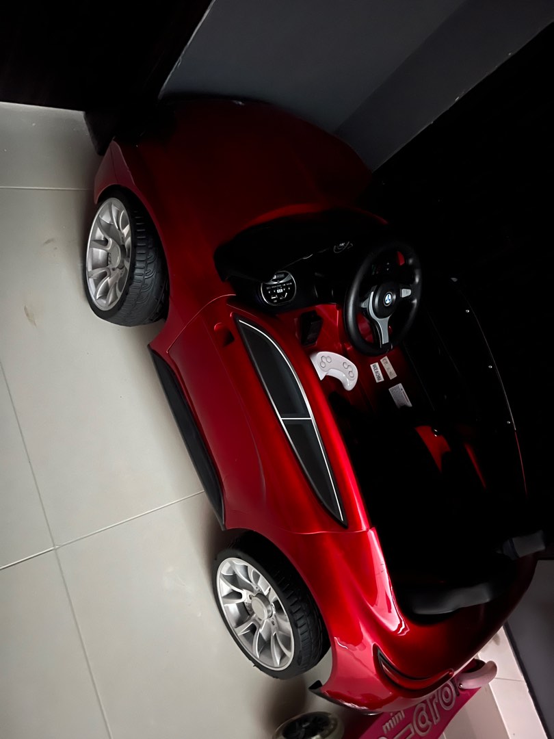 Mercedes ride-on red car, Motorbikes on Carousell