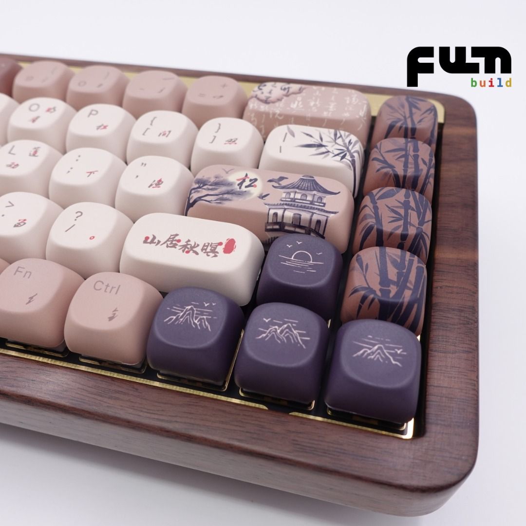 [MOUNTAIN SECLUSION] AKKO MU01 Mechanical Keyboard Fully Built Ready to ...