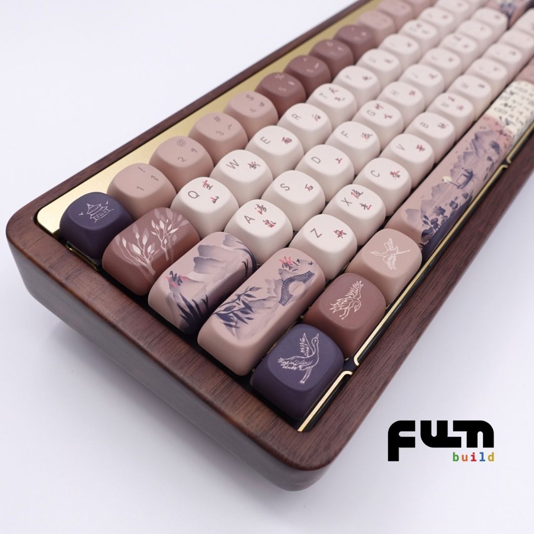 [MOUNTAIN SECLUSION] AKKO MU01 Mechanical Keyboard Fully Built Ready to ...