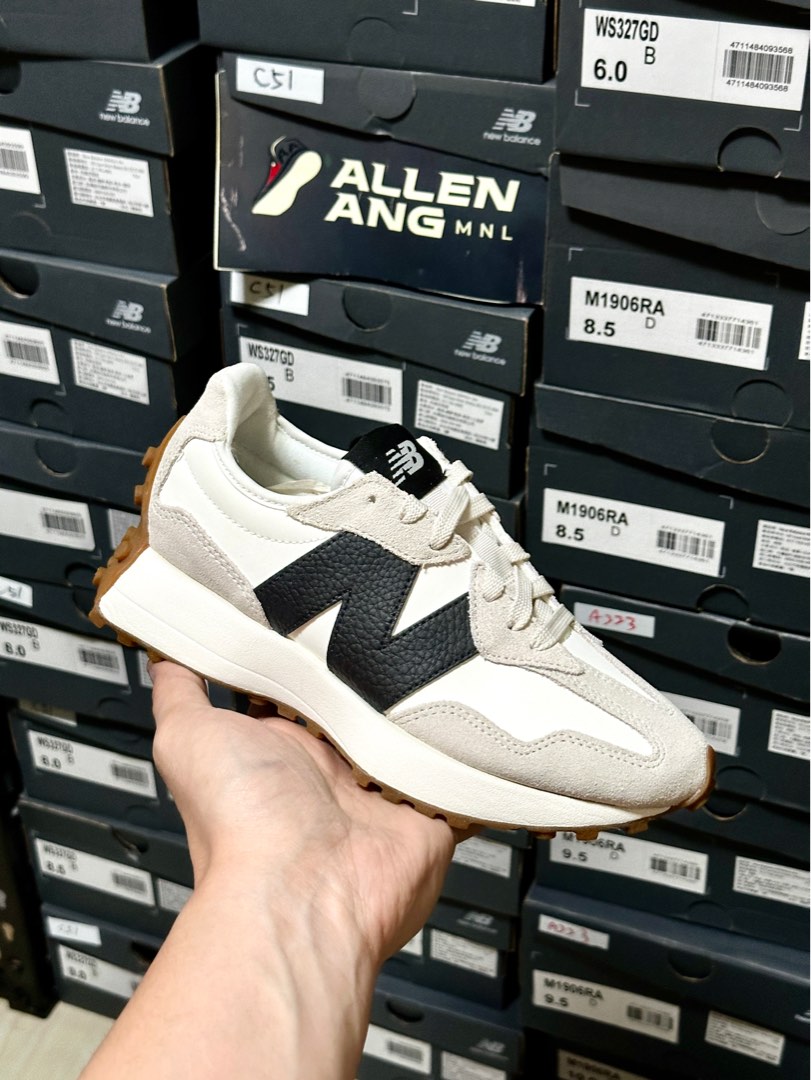 NB 327 Moonbeam 'Black', Women's Fashion, Activewear on Carousell