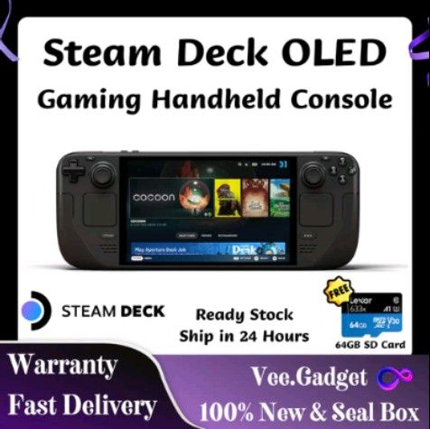 [NEW] Steam Deck Oled Steamdeck Handheld Gaming Console 512GB/1TB Local Warranty, Video Gaming ...