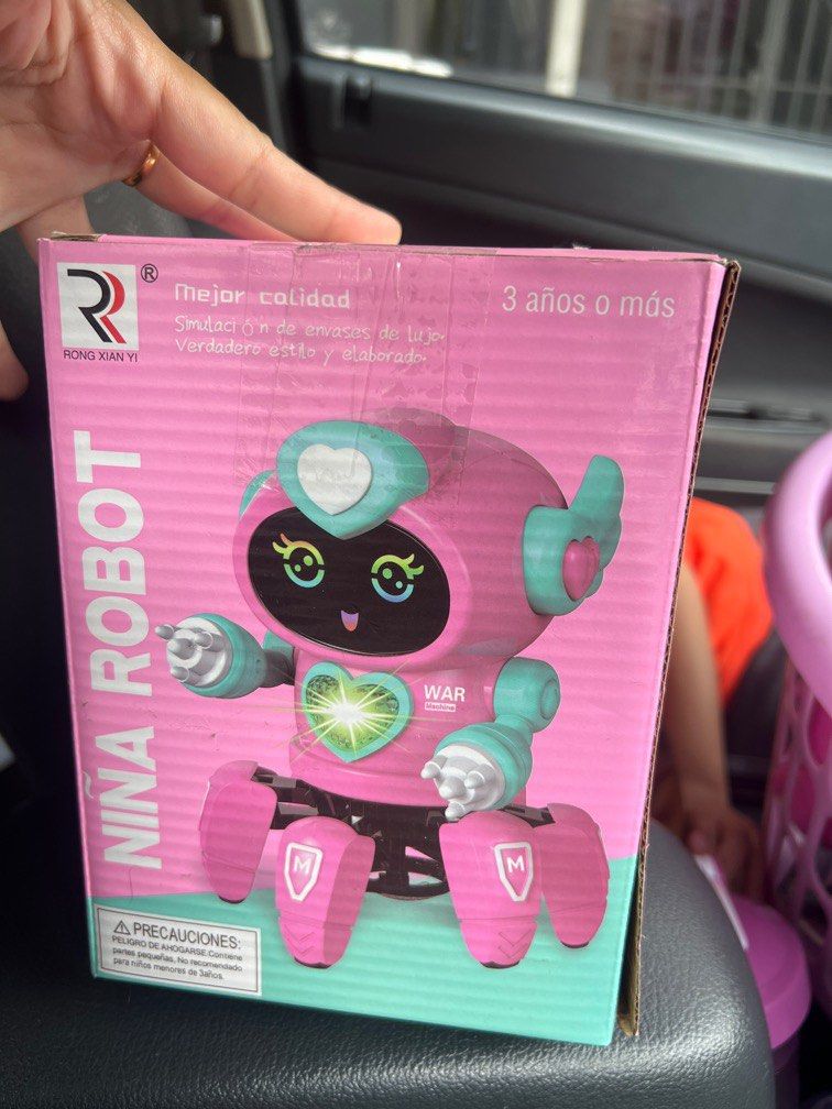 Nina Pink Robot, Hobbies & Toys, Toys & Games on Carousell