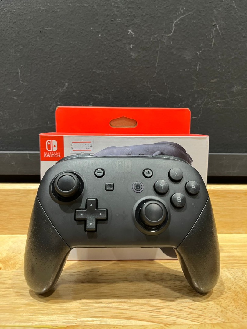 NINTENDO SWITCH PRO CONTROLLER BLACK OEM [NEW] (CONTACT WHAT'SAPP ...