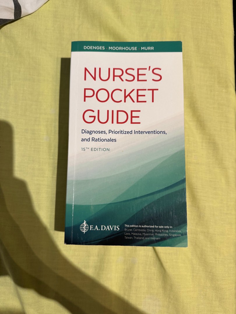 Nursing Textbook: NANDA 15th Edition, Hobbies & Toys, Books & Magazines ...