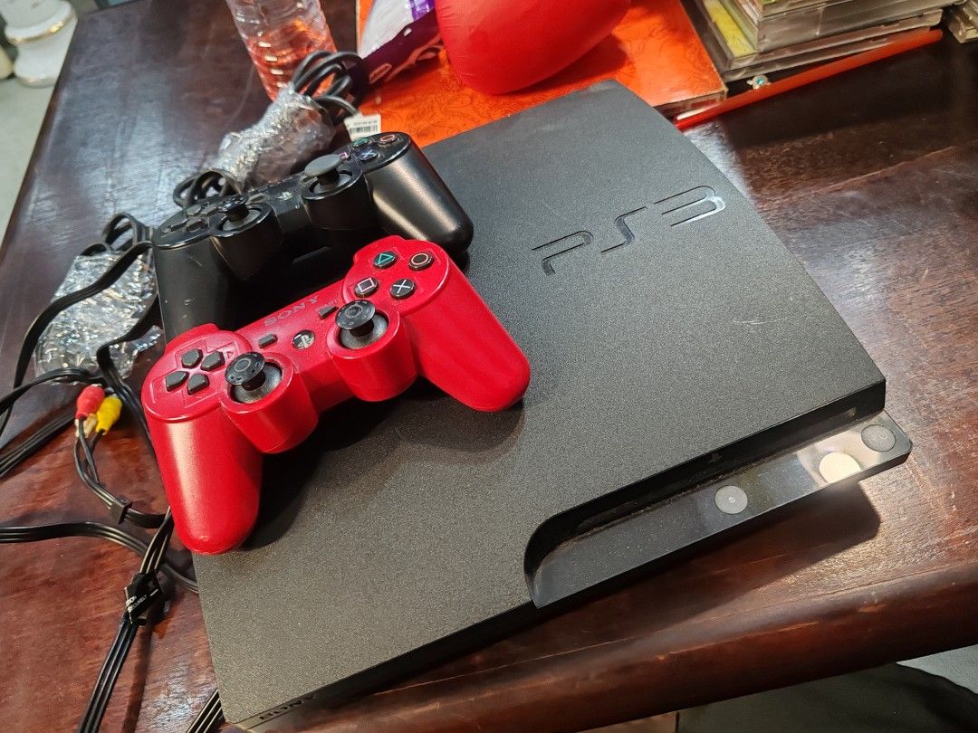 Original ps3 with 2 controller, Video Gaming, Video Game Consoles ...