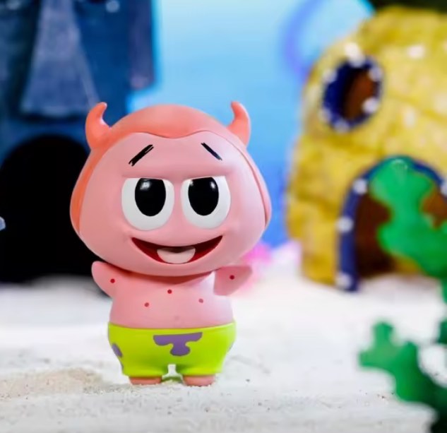 Pop Mart Labubu x SpongeBob Version Blind Box - Patrick, Hobbies & Toys ...