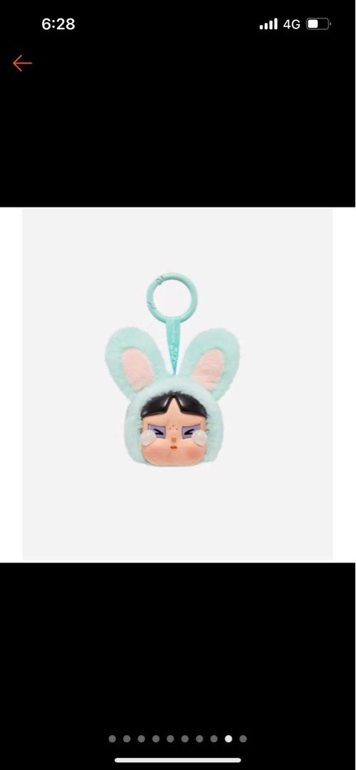 Popmart crybaby powerpuff girl vinyl keychain, Hobbies & Toys, Toys ...