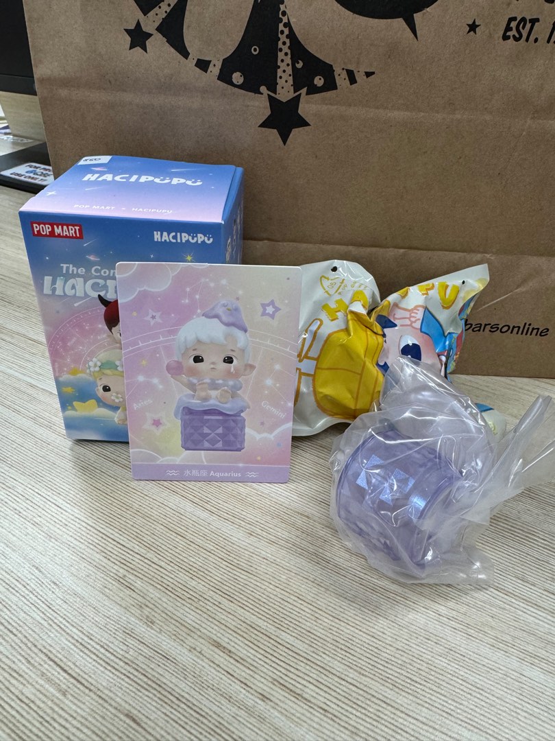 PopMart Hacipupu Constellation Series, Hobbies & Toys, Toys & Games on ...