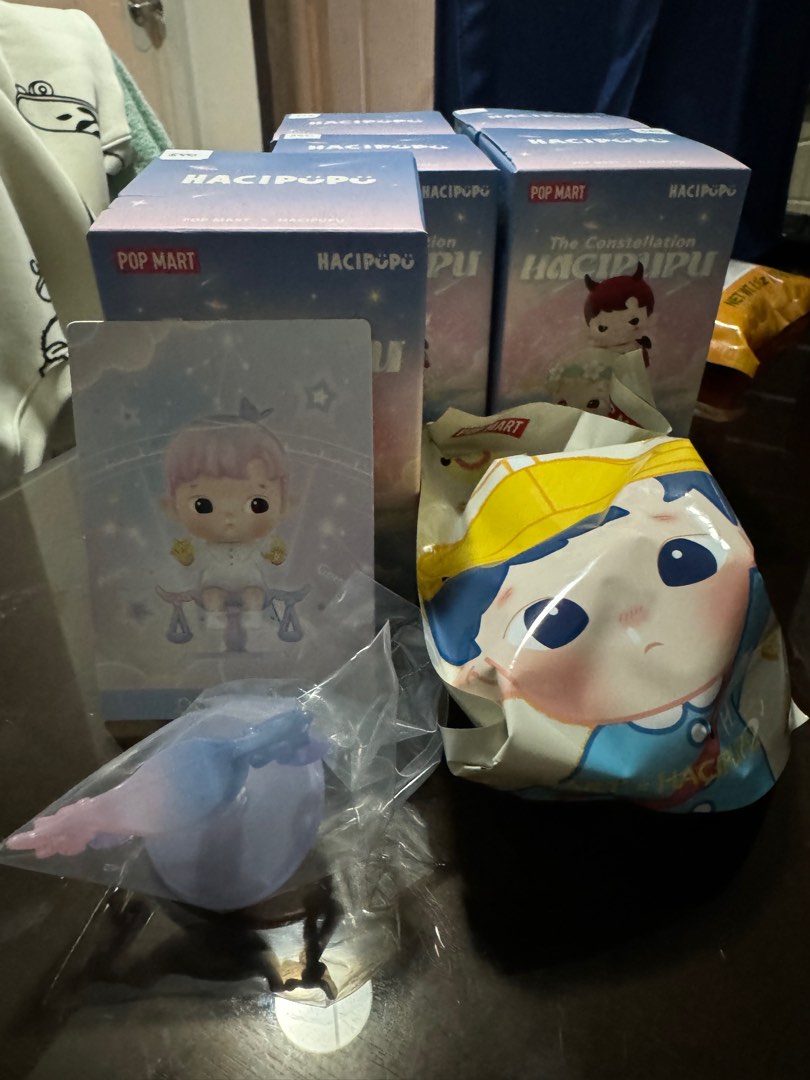 PopMart Hacipupu Constellation Series - Libra, Hobbies & Toys, Toys ...