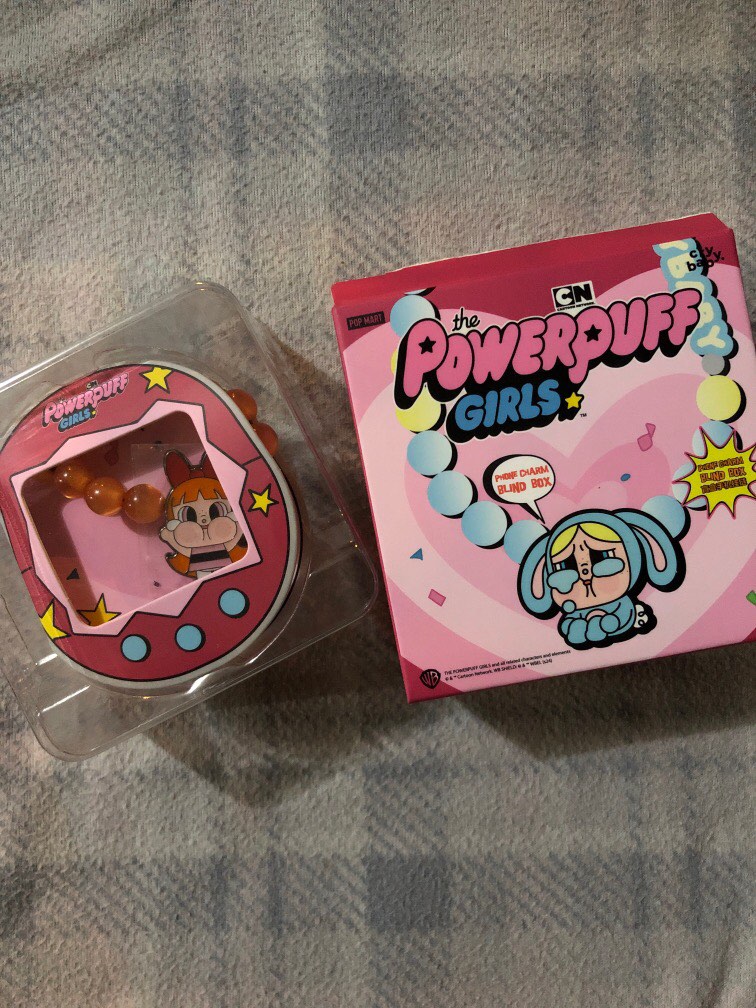 Popmart Powerpuff Girls x Crybaby Phone Charm, Mobile Phones & Gadgets ...