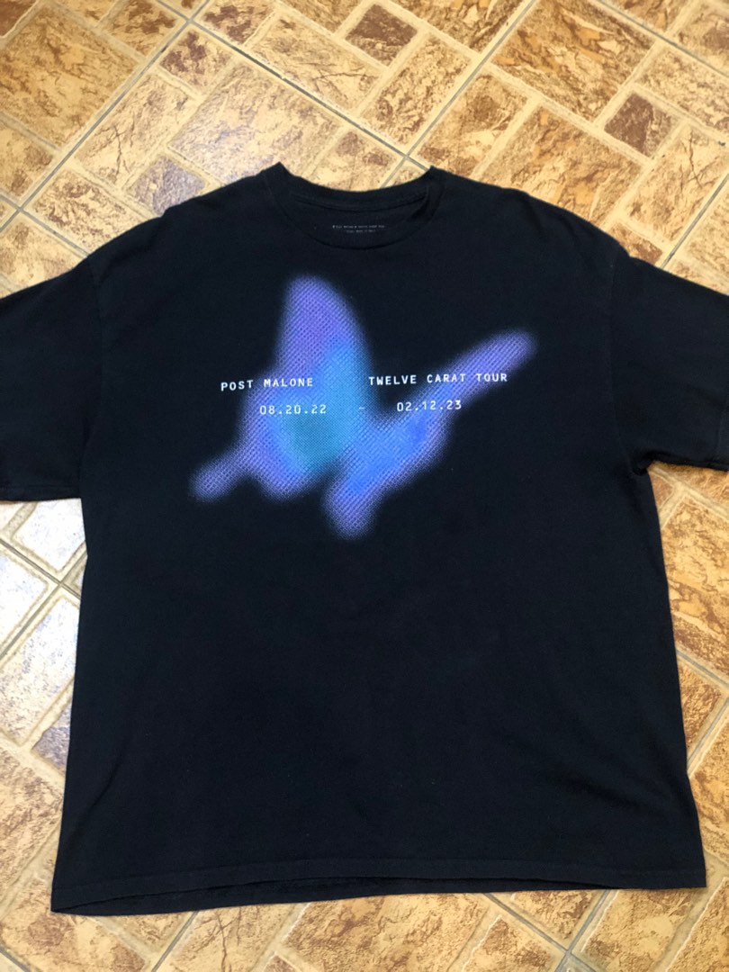 Post Malone Tshirt, Men's Fashion, Tops & Sets, Tshirts & Polo Shirts ...