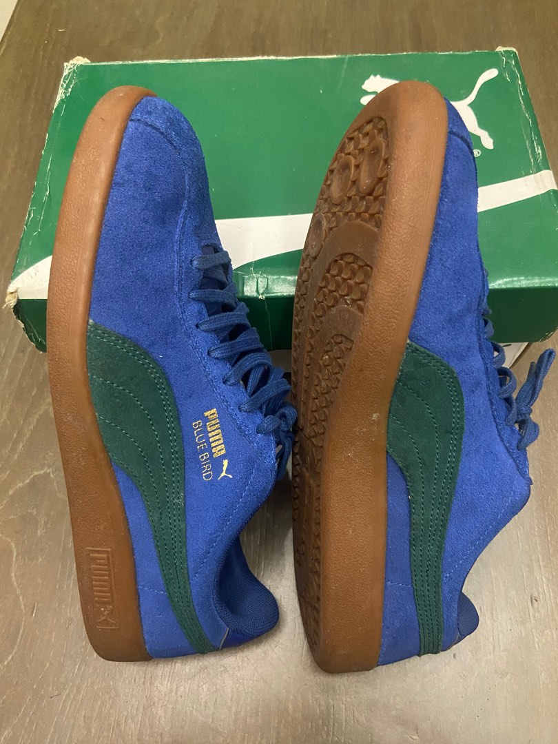 Puma Bluebird Limoges-Ponderosa Pine-Gold, Men's Fashion, Footwear ...