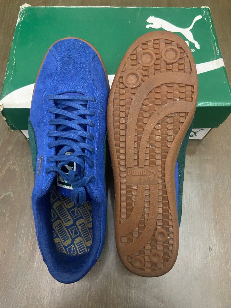 Puma Bluebird Limoges-Ponderosa Pine-Gold, Men's Fashion, Footwear ...