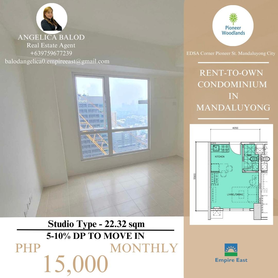 RENT TO OWN CONDO READY FOR OCCUPANCY IN MANDALUYONG THE PIONEER ...