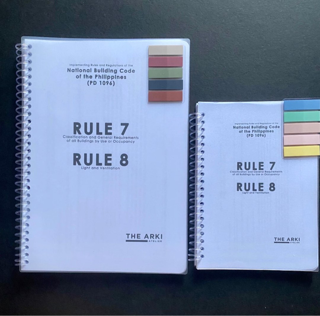 Rule 7 & 8 Book (A4 size for Architecture Board Exam), Hobbies & Toys, Books & Magazines ...