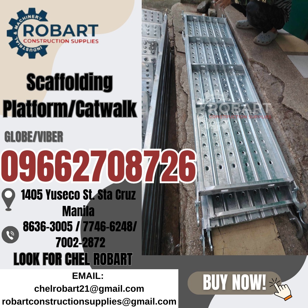 SCAFFOLDING PLATFORM/CATWALK, Commercial & Industrial, Construction ...