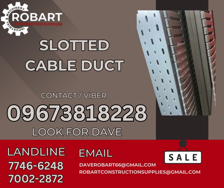 SLOTTED CABLE DUCT, Commercial & Industrial, Industrial Equipment on ...