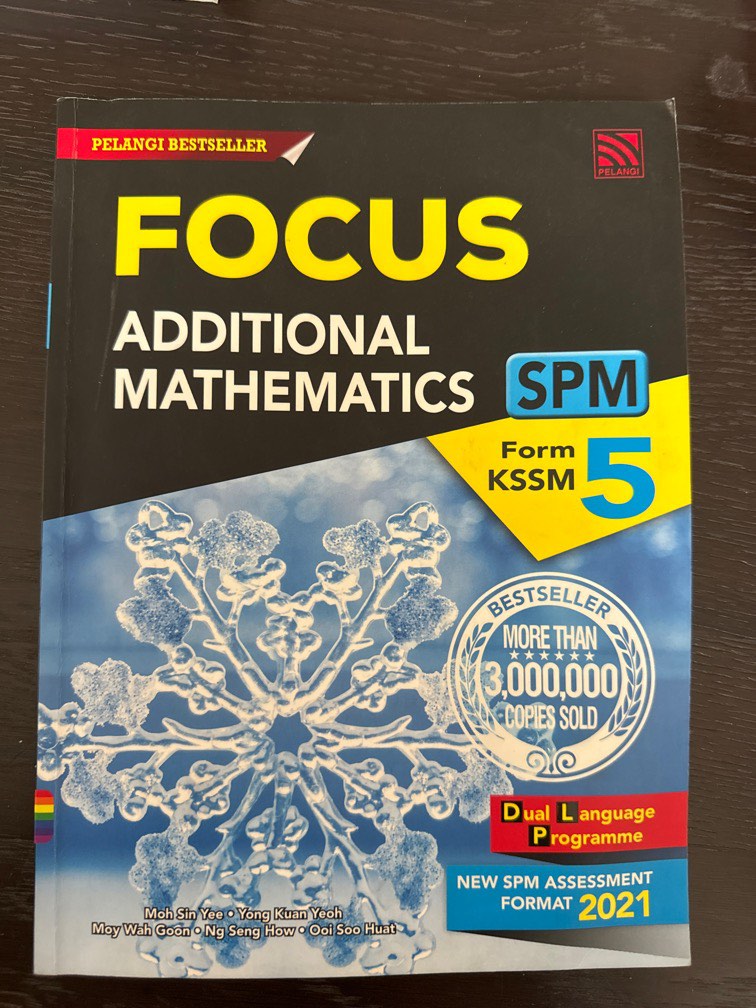 Spm Focus additional mathematics form 5, Hobbies & Toys, Books & Magazines, Textbooks on Carousell