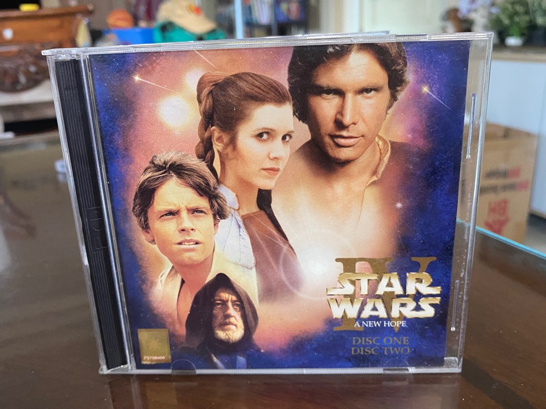 Star Wars - A New Hope IV Disc One & Two Video CD VCD Original Movie 2 ...