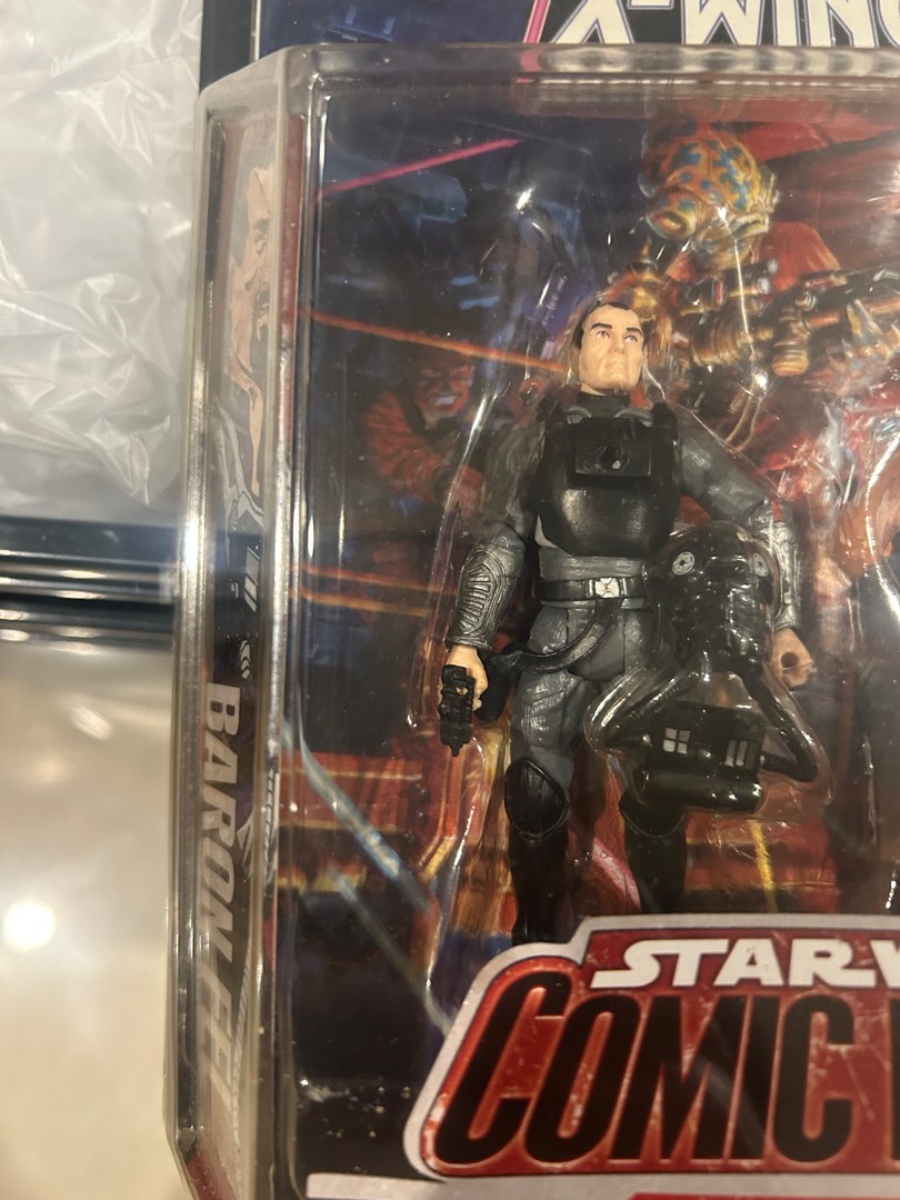 STAR WARS COMIC PACKS ROGUE SQUADRON BARON SOONTIR FEL 3.75 inch ...