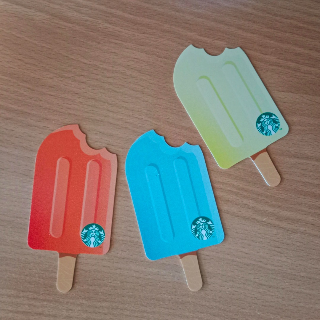 starbucks card: popsicle cards set, Hobbies & Toys, Memorabilia ...