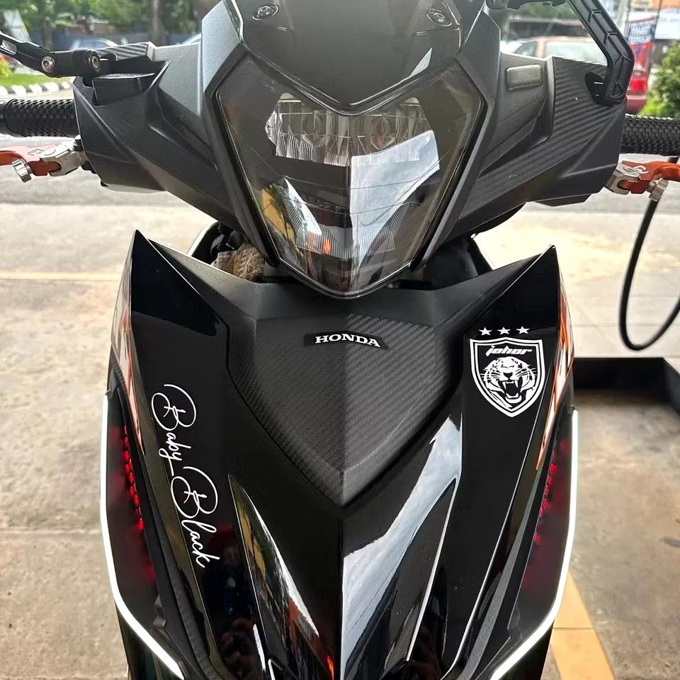 Stiker Custom Nama Tampal Kat Motor Kereta, Hobbies & Toys, Stationery ...