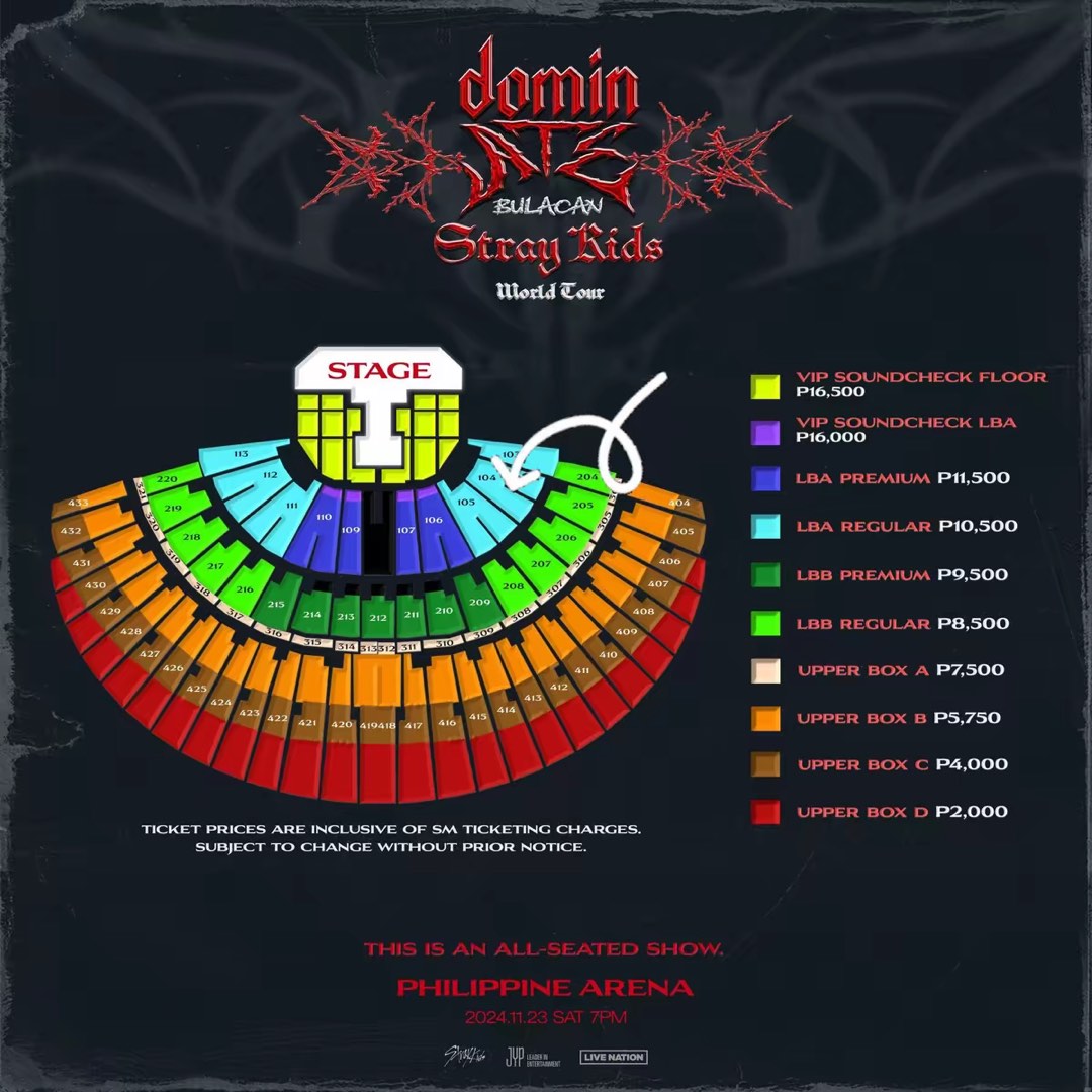 Stray Kids DOMINATE TOUR Tickets (SUPER BELOW SRP) with OFFICIAL SKZ ...