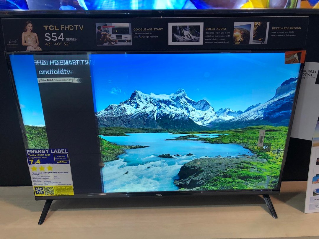 TCL GOOGLE TV 32S5400 40S5400 43S5400, TV & Home Appliances, TV ...