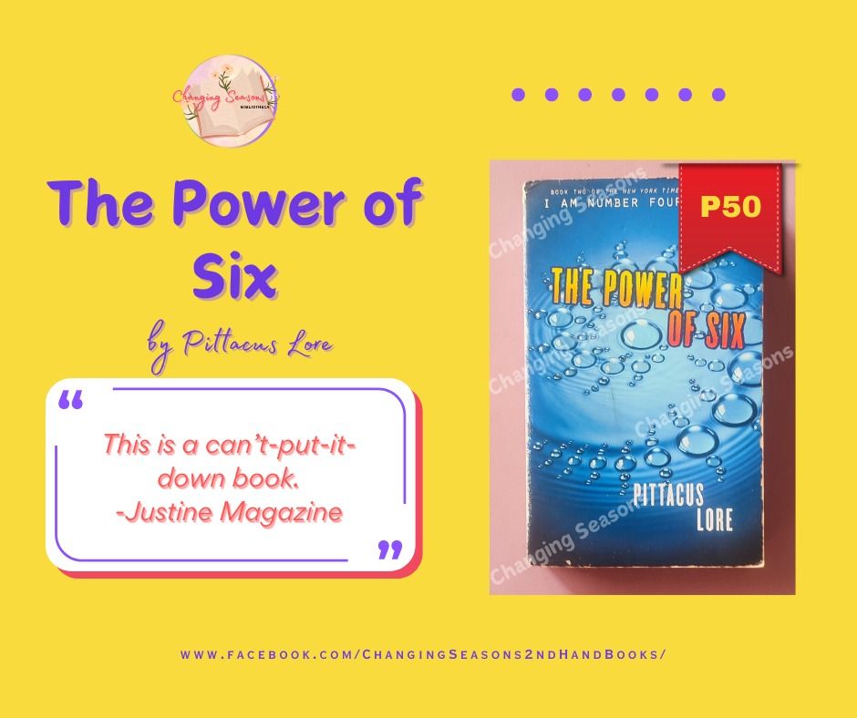 The Power of Six by Pittacus Lore, Hobbies & Toys, Books & Magazines ...