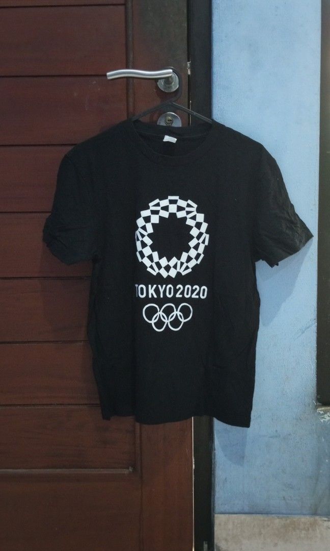 TOKYO 2020 - Kaos Official Merch Olympic Tokyo 2020, Fesyen Pria ...