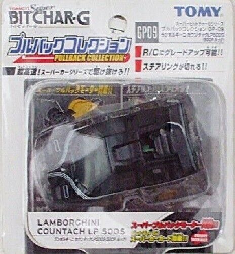 TOMY TOMICA Super Bit Char-G Pullback Lamborghini Countach LP500R ...