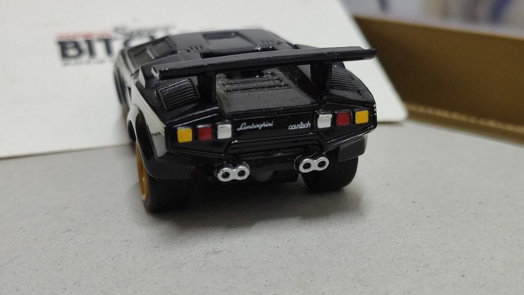 TOMY TOMICA Super Bit Char-G Pullback Lamborghini Countach LP500R, Hobbies & Toys, Toys & Games ...
