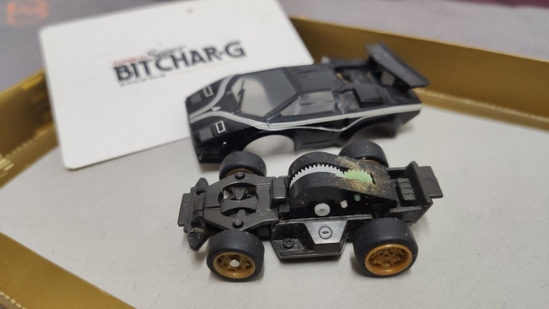 TOMY TOMICA Super Bit Char-G Pullback Lamborghini Countach LP500R ...