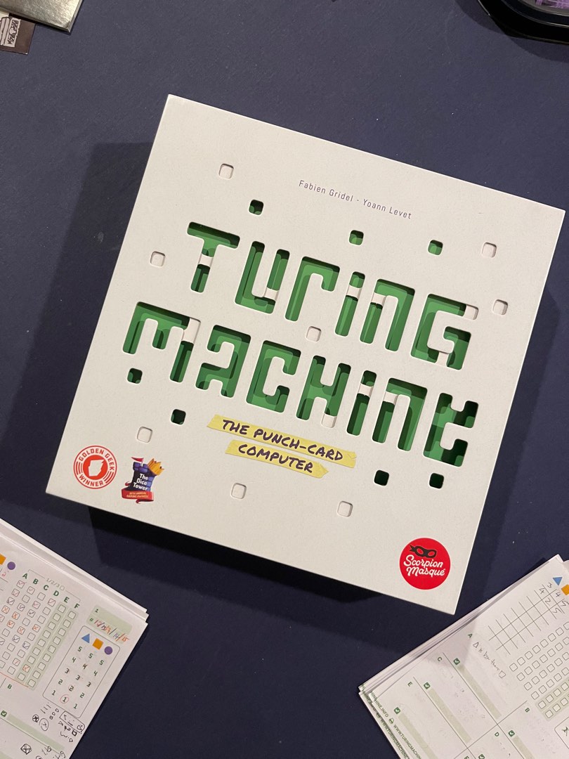 Turing Machine Board Game, Hobbies & Toys, Toys & Games on Carousell