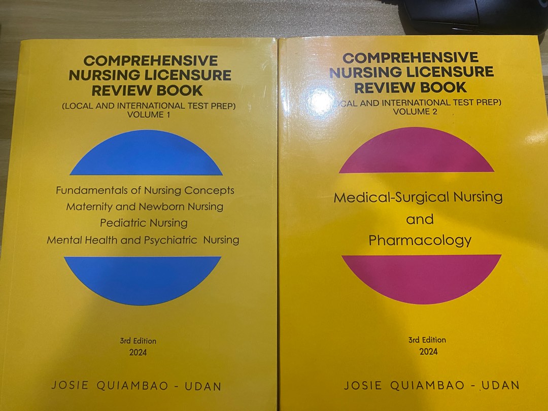 UDAN Comprehensive NLE Review Book Vol 1&2 (3rd Ed), Hobbies & Toys ...