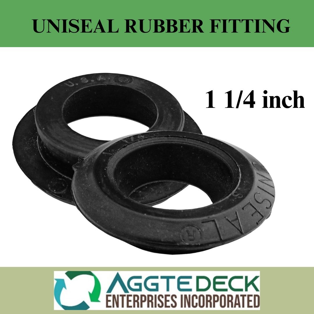 UNISEAL Rubber Fitting, Furniture & Home Living, Home Improvement ...