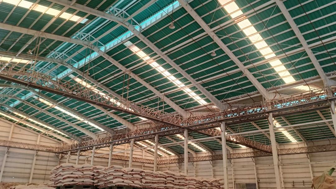 UPVC thermoplastic homogeneous color roof, Commercial & Industrial ...