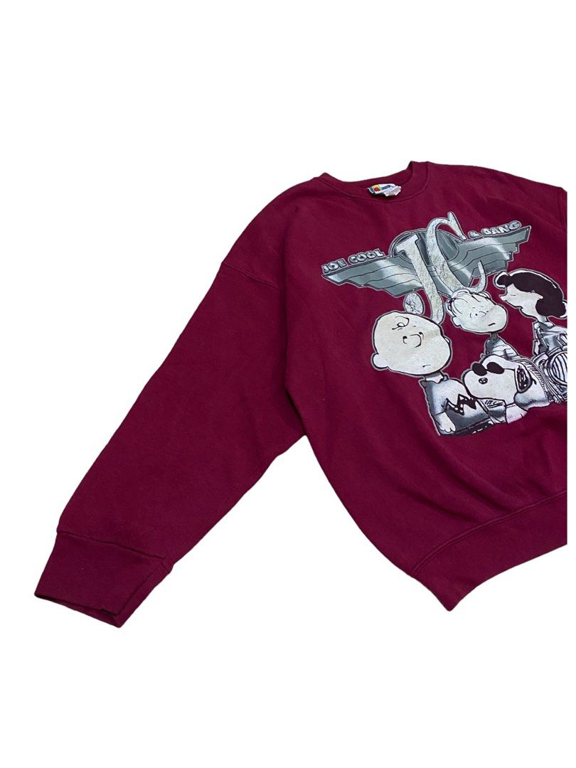 Vintage 90s Peanuts Joe Cole& Gang, Men's Fashion, Coats, Jackets and ...