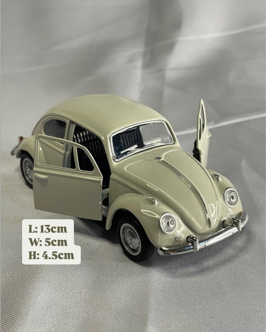 Vintage Beetle Diecast | Pull back motor engine | Car Model Toy ...